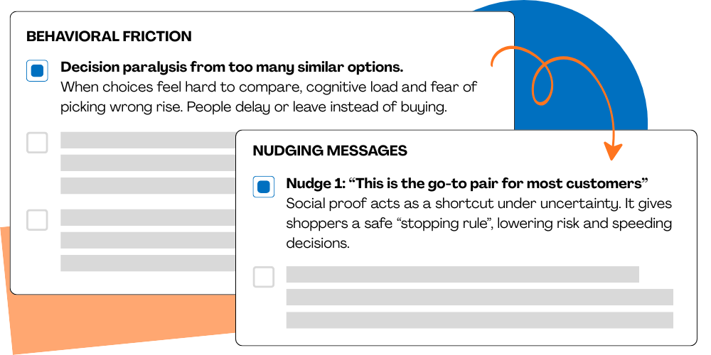 Nudgie - Behavioural Science Pop-up App